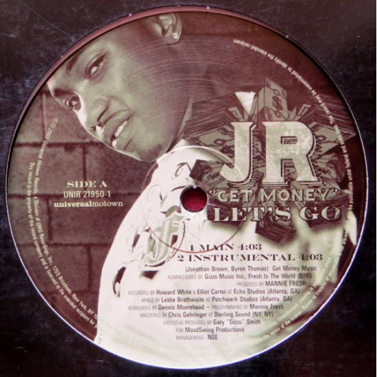 JR Get Money - Let's Go (12")